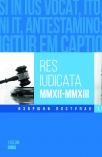 Res iudicata mmxii-mmxiii