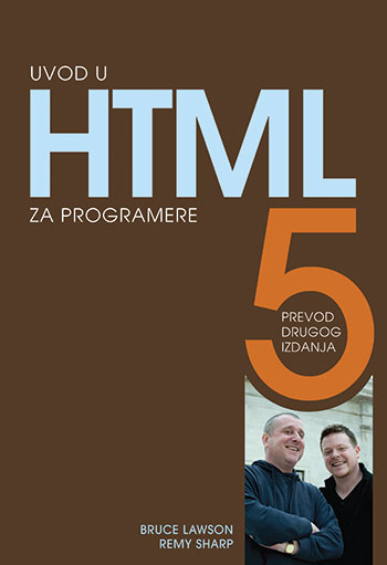 Uvod u HTML5 za programere,
prevod 2. izdanja
