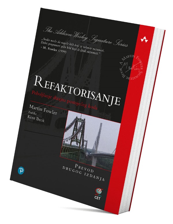Refaktorisanje – poboljšanje dizajna postojećeg koda
(II izdanje)