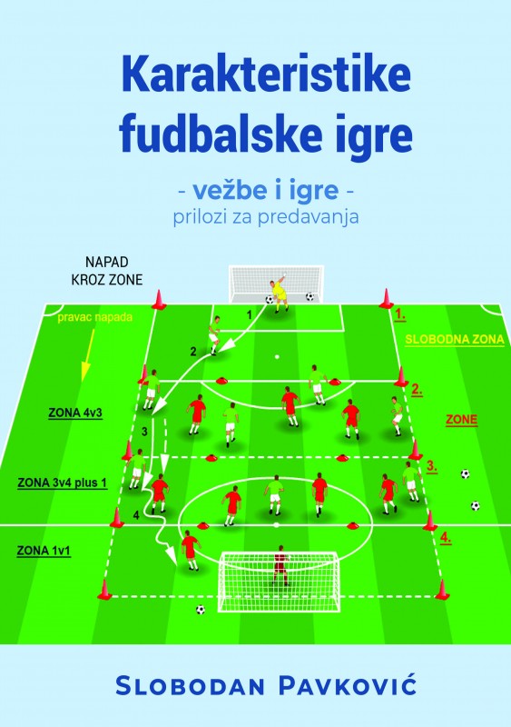 Karakteristike fudbalske igre : vežbe i igre : prilozi za predavanje
