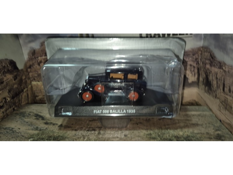 DeAgostini Carabinieri Fiat 508 Balilla (1935) 1:43