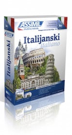 Italijanski A1, A2, B1, B2 nivo, knjiga + 4 CD-a