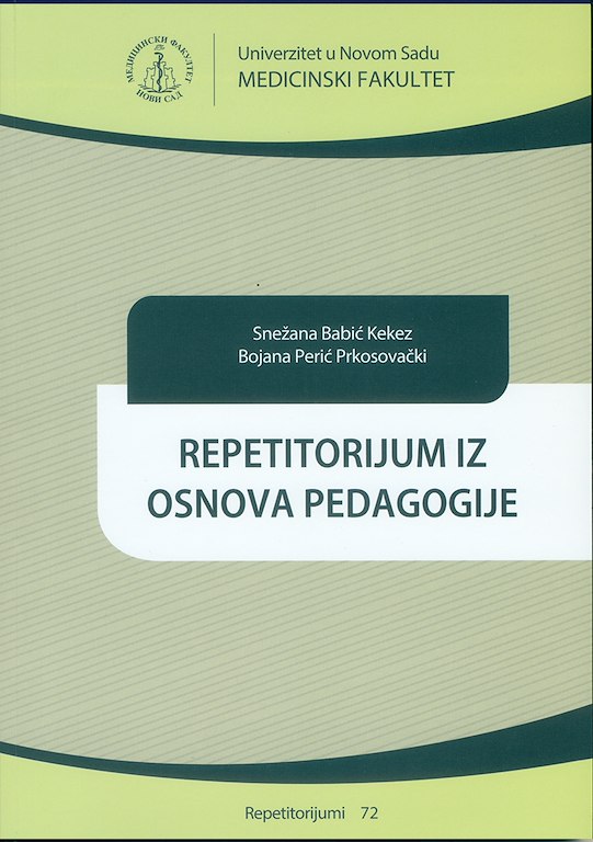 Repetitorijum iz osnova pedagogije