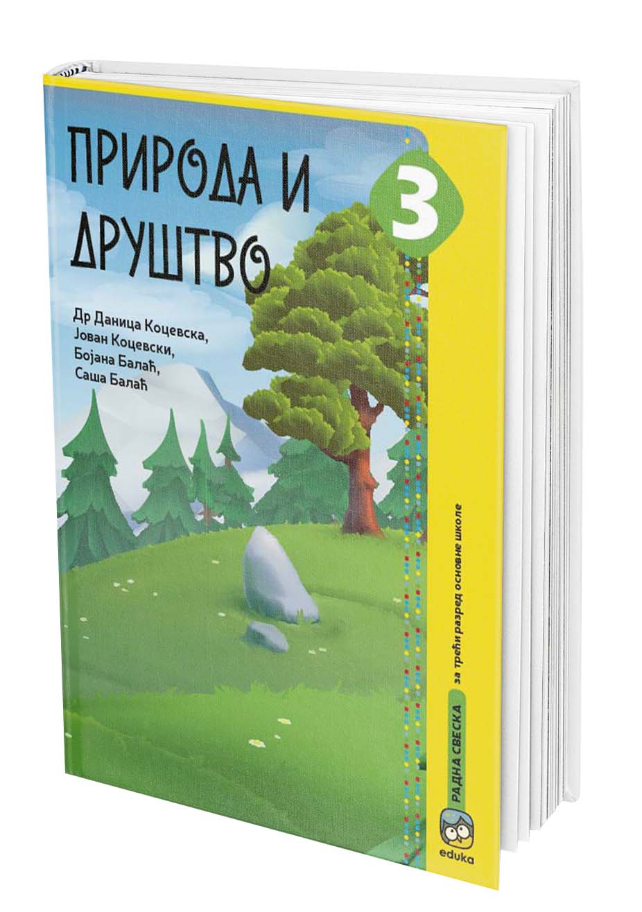 Природа и Друштво, радна свеска
(Коцевски)