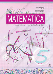 MATEMATICA pentru clasa a V-a a şcolii elementare, izdanje 2023 god.