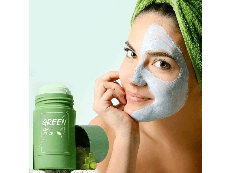 Maska za čišćenje lica Green Tea mask 3 x niža cena