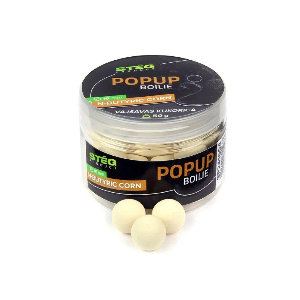 Pop Up Boilies 16mm 50g N-Butyric Corn (SP241604)