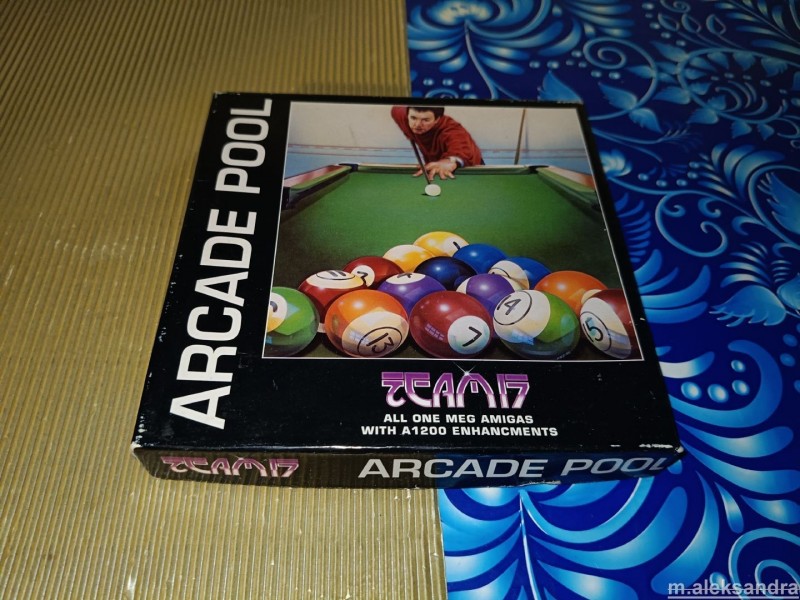 AMIGA disketa Arcade Pool