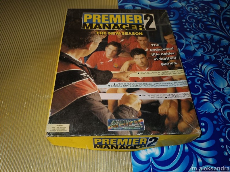 AMIGA disketa Premier Manager 2 The New Season