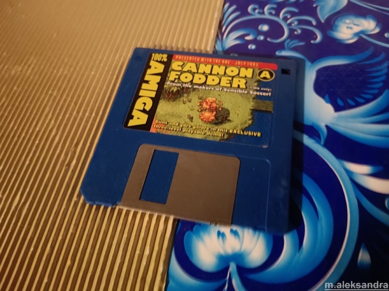 AMIGA disketa Cannon Fodder