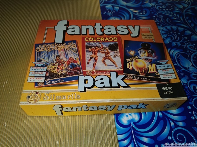 PC fantasy pak 3,5" flopi -nekompletno-