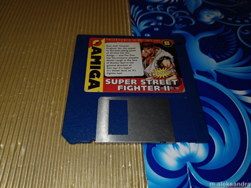 AMIGA disketa Super Street Fighter II