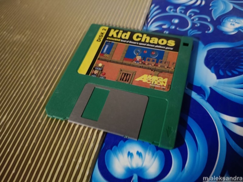AMIGA disketa iz magazina Kid Chaos