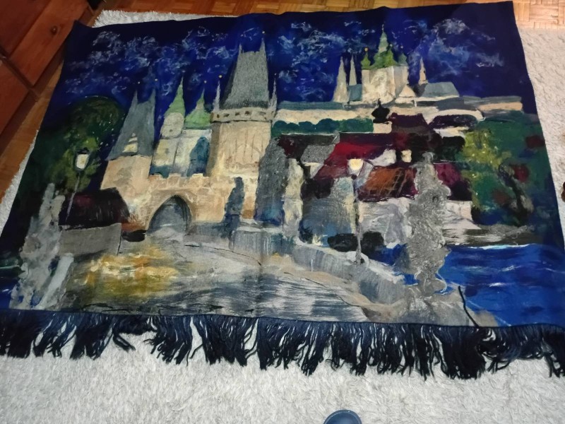 Zidna Tapiserija F. Slegl, M.Hynkova - Praha 1975