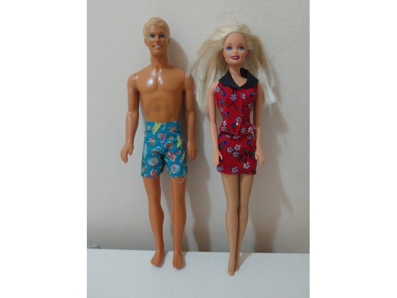 mattel easy to dress ken i barbie style lutka