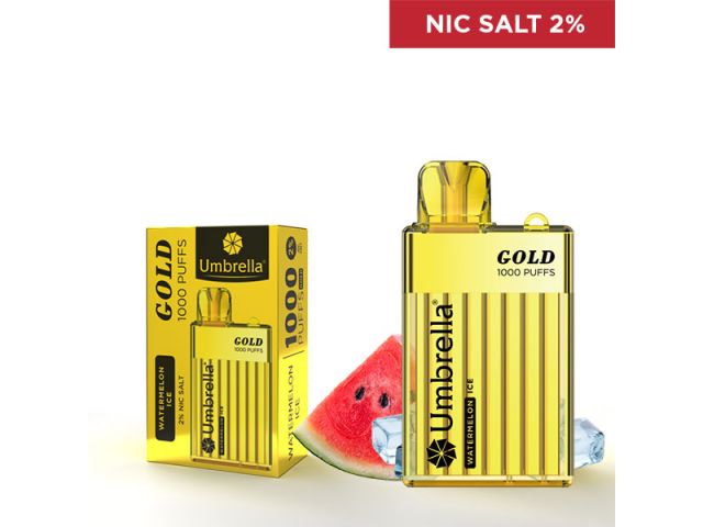 VAPE 1000 PUFFS GOLD WATERMELON ICE 2%