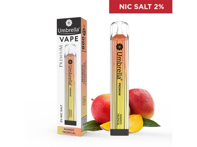 VAPE 800 PUFFS PREMIUM MANGO TROPICAL 2%