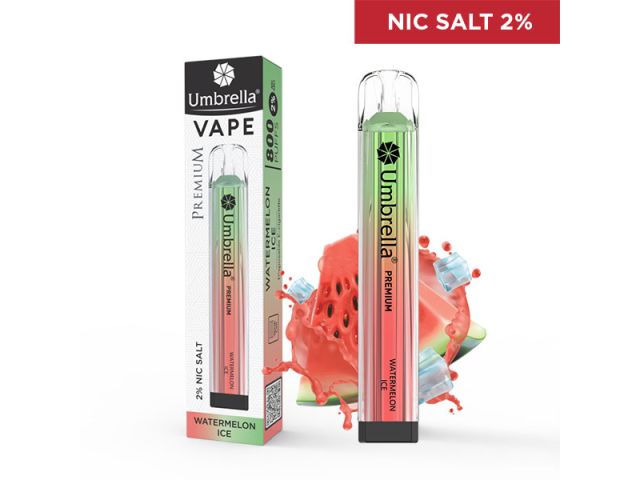 VAPE 800 PUFFS PREMIUM WATERMELON ICE 2%