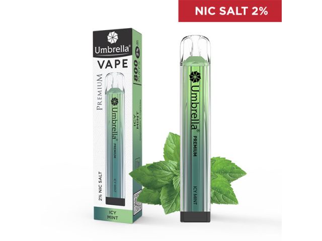 VAPE 800 PUFFS PREMIUM ICY MINT 2%