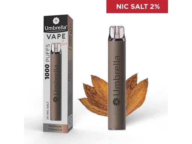 VAPE 1000 PUFFS LUX PREMIUM TOBACCO 2%