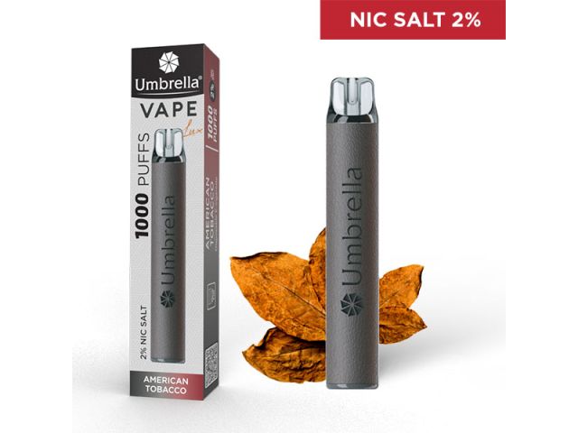 VAPE 1000 PUFFS LUX AMERICAN TOBACCO 2%