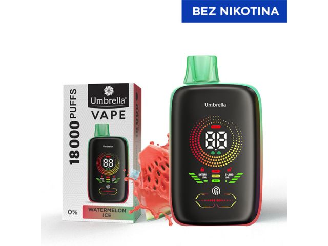 VAPE 18000 PUFFS WATERMELON ICE 0%