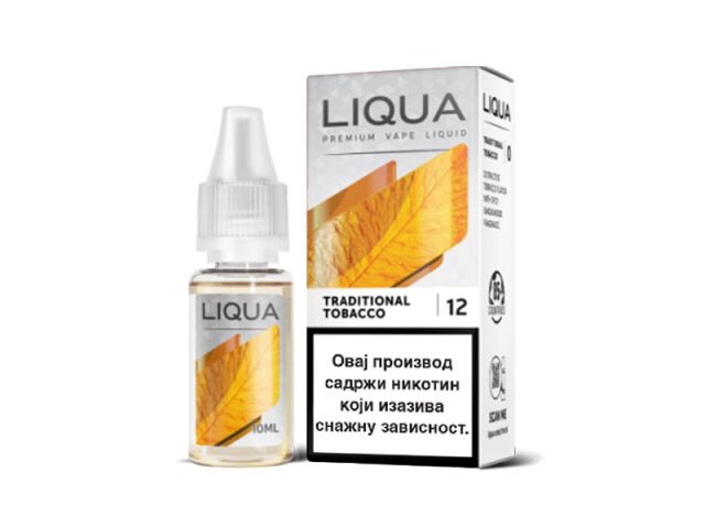 LIQUA ELEMENTS TRADITIONAL TOBACCO 10ML