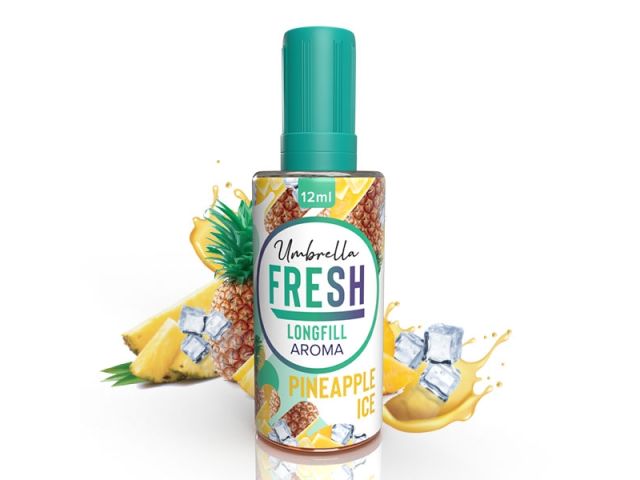 UMBRELLA FRESH LONGFILL AROMA PINEAPPLE ICE 12/60ML