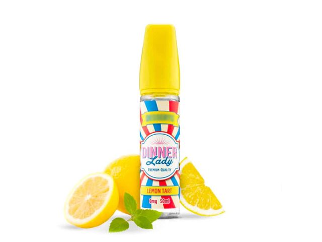 DINNER LADY SHORTFILL LEMON TART 50ML AROMA
