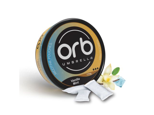 UMBRELLA ORB NIKOTINSKE VREĆICE VANILLA MINT 17MG