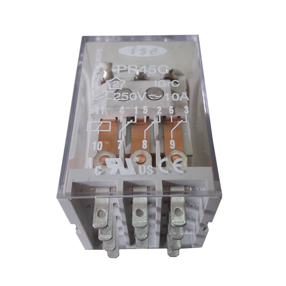 Rele PR45C =PR41 230V DC ISKRA