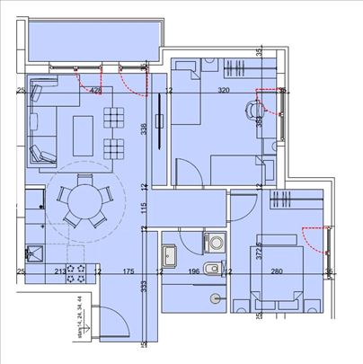 Stara Pazova, Stan, 2.5, 63m2