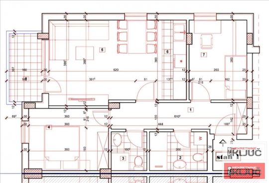 Petrovaradin, 60m2, Trosoban sa pdv, Izgradnja
