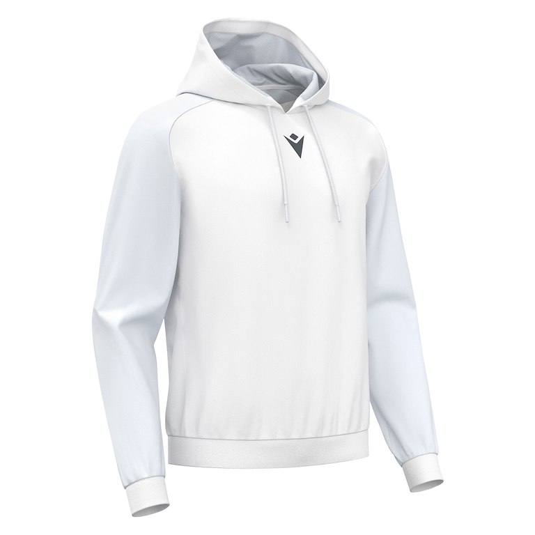 HORN HOODY TOP WHT/LGRY ,L