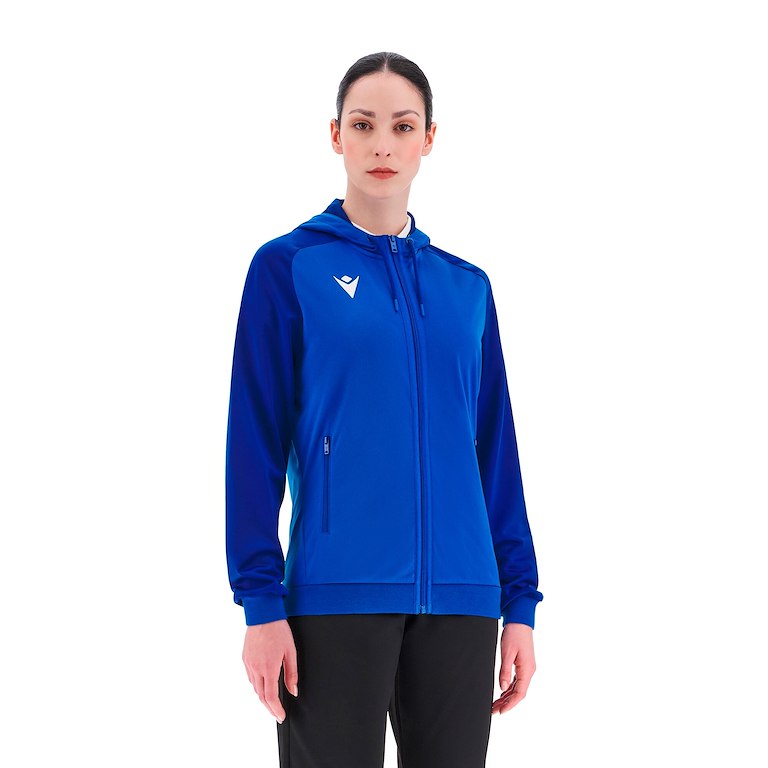 ATLAS WMN FULL ZIP HOODY TOP, ROY/NS,M