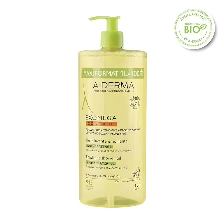 A-DERMA EXOMEGA Control Ulje za Tuširanje 1 L