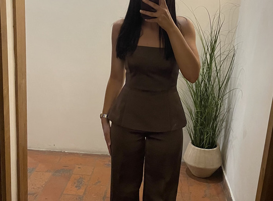 Zara satin set komplet