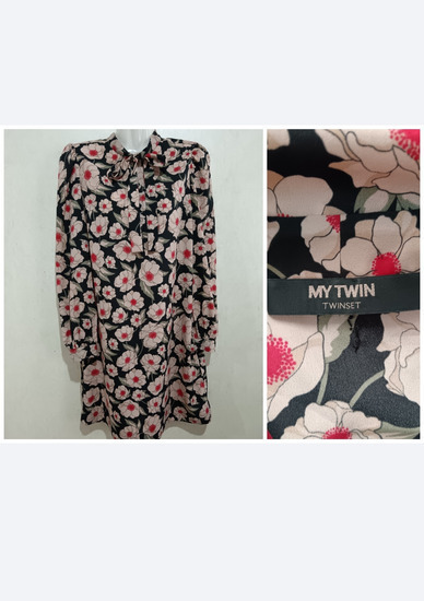 Original My Twin TWINSET floral haljina,      S