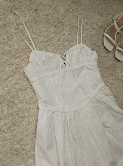    ZARA vezena boho mini haljina ☆ XS ☆ 100%Pamuk