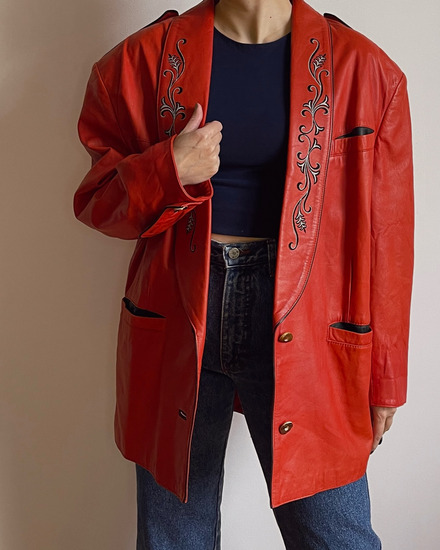 Oversize vintage jakna iz Zapadne Nemačke 80s