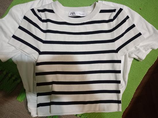 2 Zara crop majice