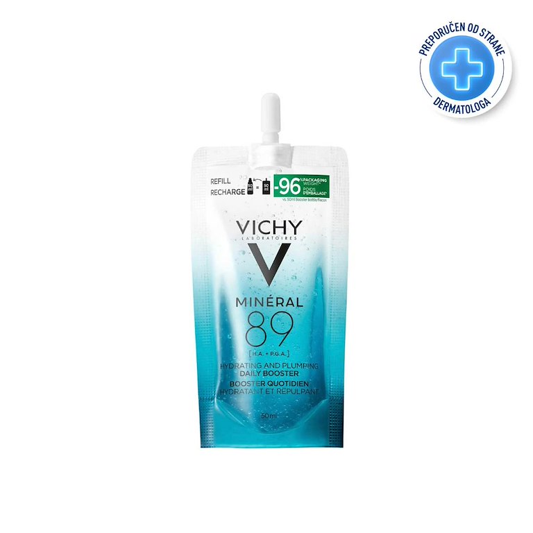 VICHY MINÉRAL 89 BOOSTER Dnevni Booster za Snažniju i Puniju Kožu Dopunsko Pakovanje 50 mL