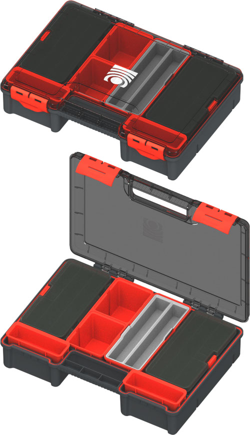 TRABUCCO FLEXISTAK TACKLE & FEEDER BOX