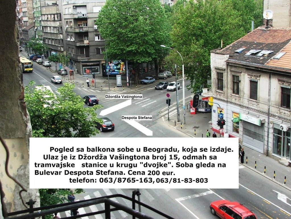 Garsonjera, Beograd - Centar | Izdavanje · 12m² · 200€