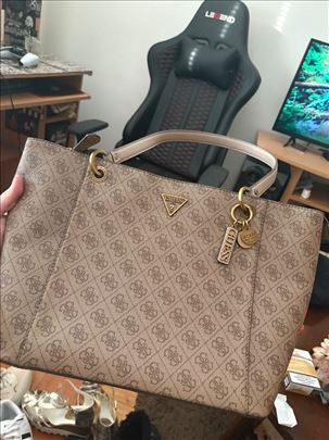 Original Guess Noelle Logo Tote Torba - Kao Nova!