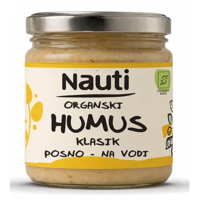 Humus na vodi klasik (organski proizvod) 185 g Eurozrno