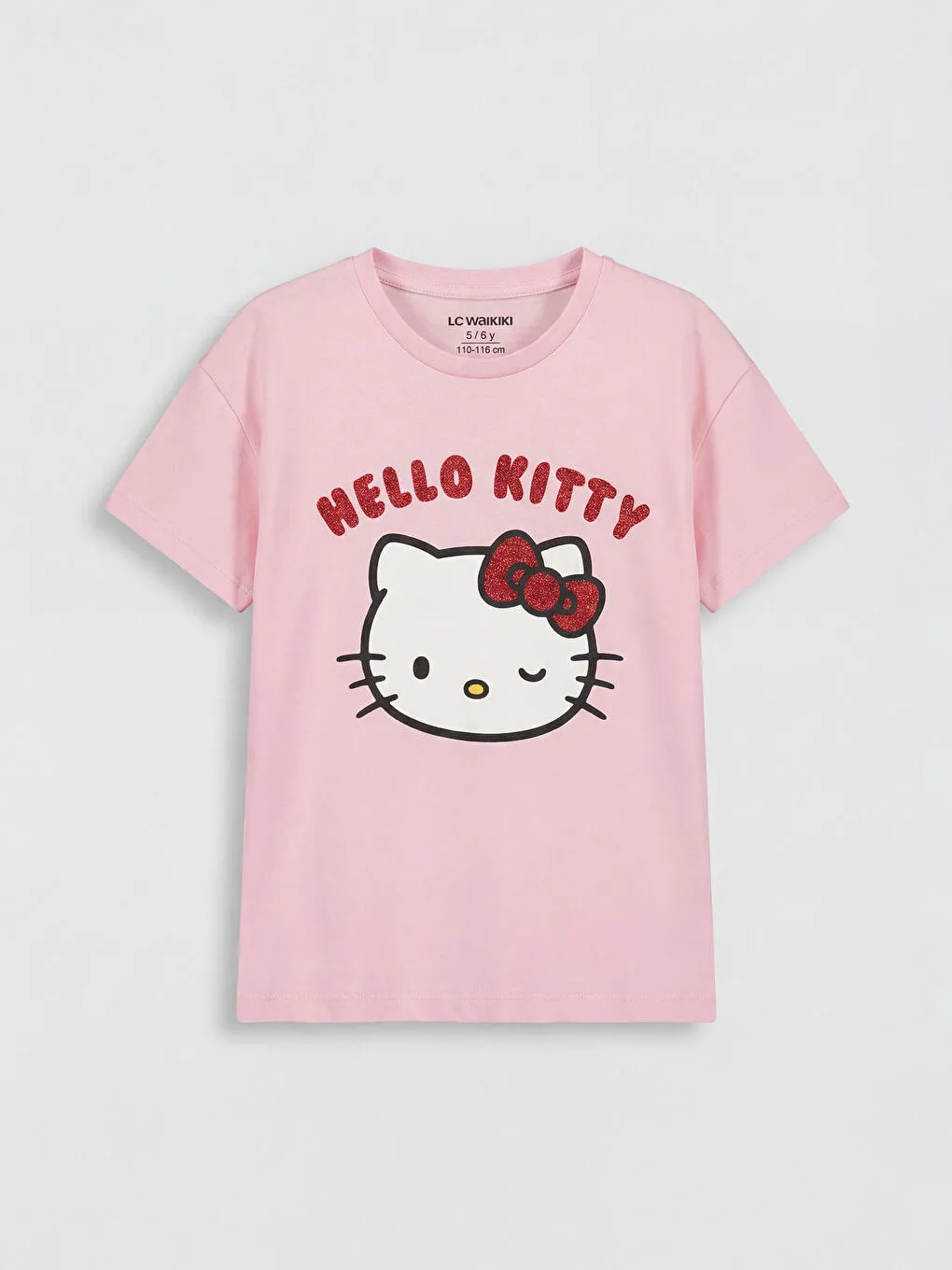 LCW Kids Hello Kitty Štampana Majica Za Devojčice