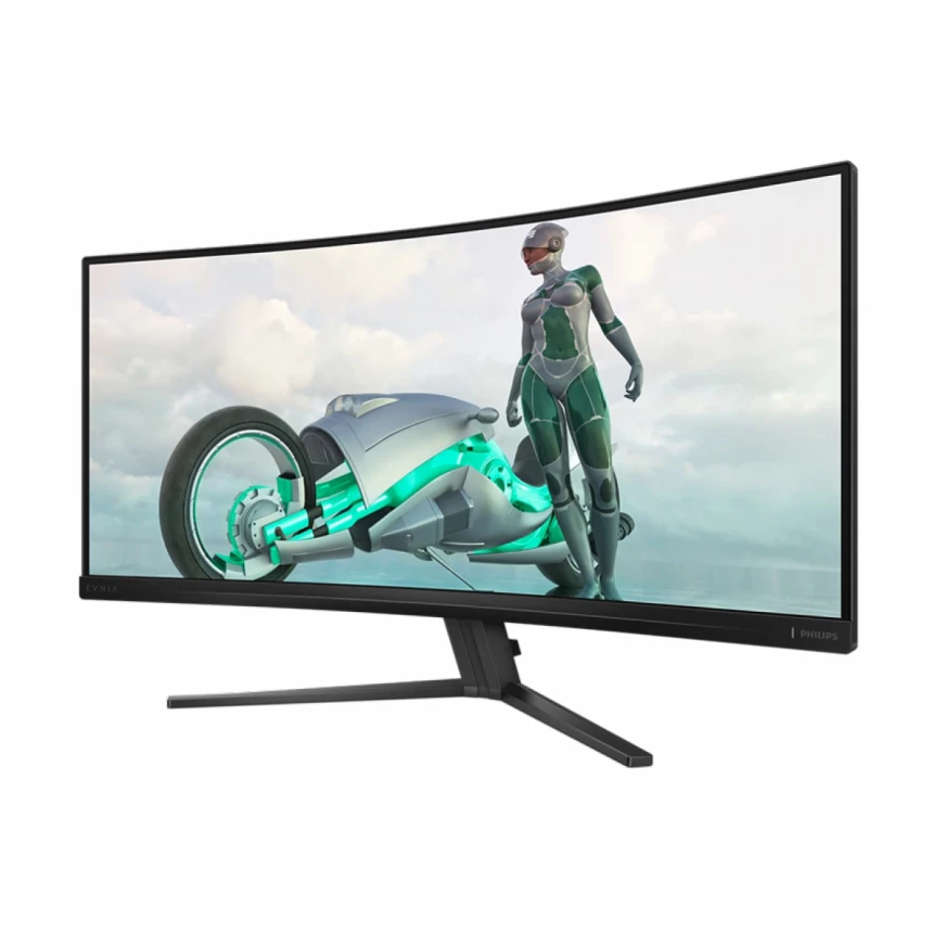 PHILIPS_ 34 inča Evnia 34M2C3500L/00 WQHD Fast VA zakrivljeni Gaming monitor