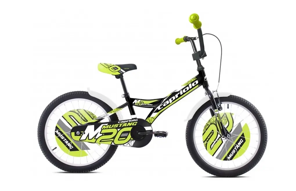 BICIKL CAPRIOLO MUSTANG 20"HT crno-lime