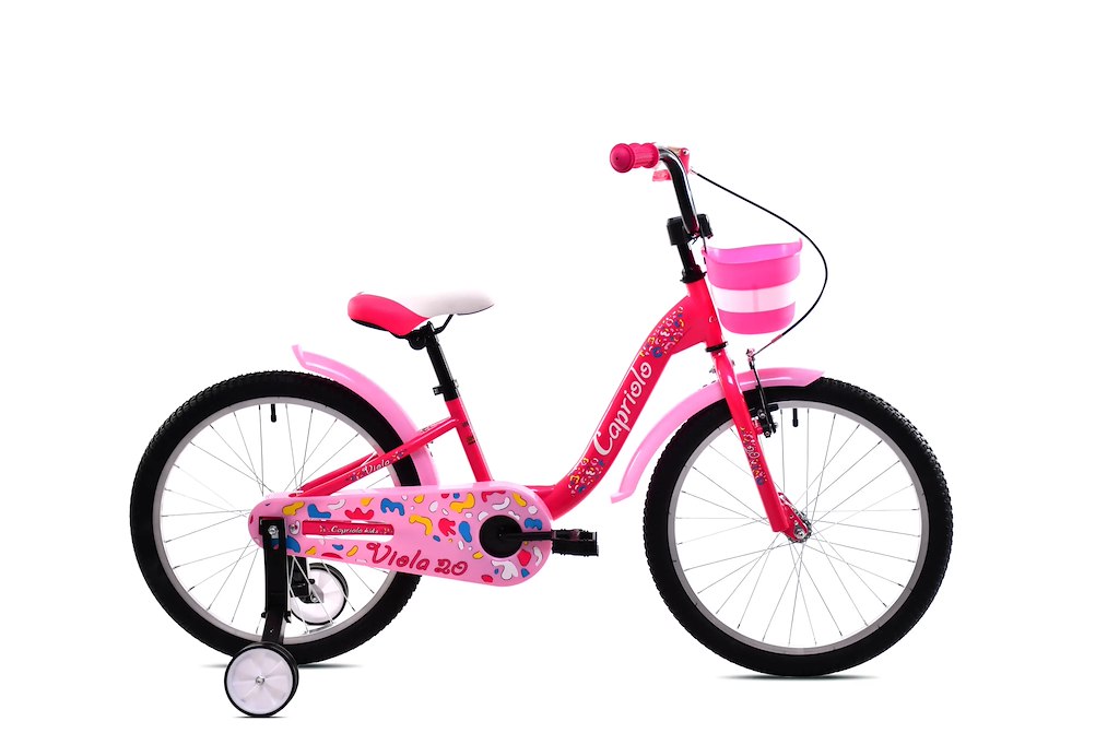 BICIKL CAPRIOLO VIOLA 20"HT pink-belo